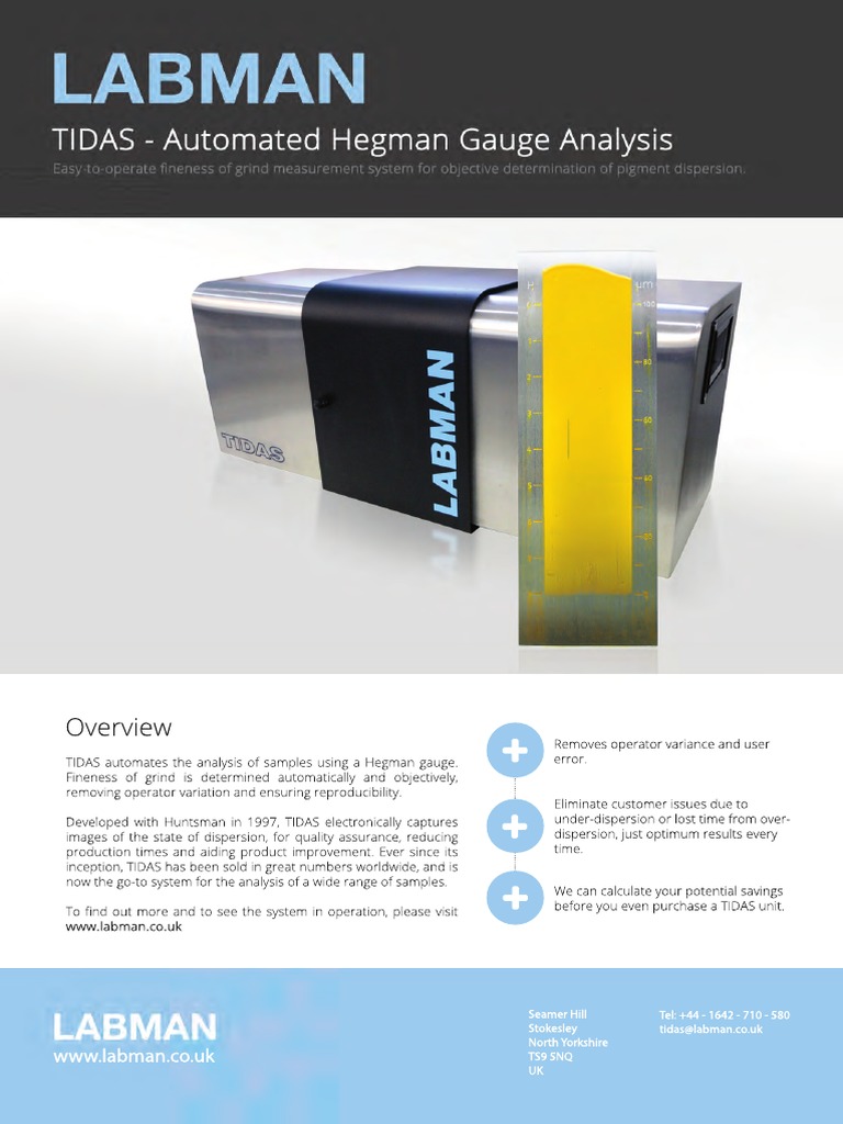 Labman TIDAS Overview | PDF