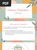 Mapa Conceptual Genero Dramatico | PDF | Teatro | Las artes escénicas