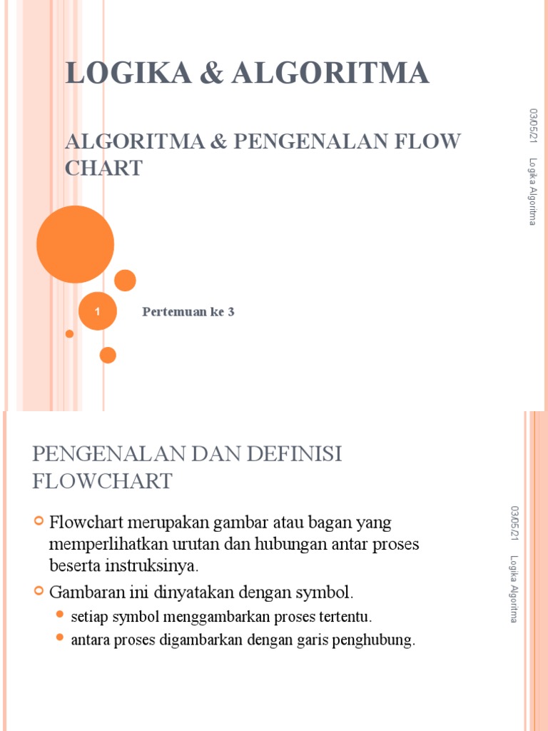 Pert 3 Definisi Dan Pengenalan Simbol Simbol Flowchart | PDF