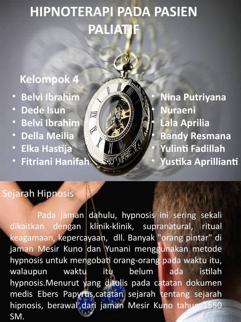 Hipnoterapi Pada Pasien Paliatif | PDF | Pengembangan Diri