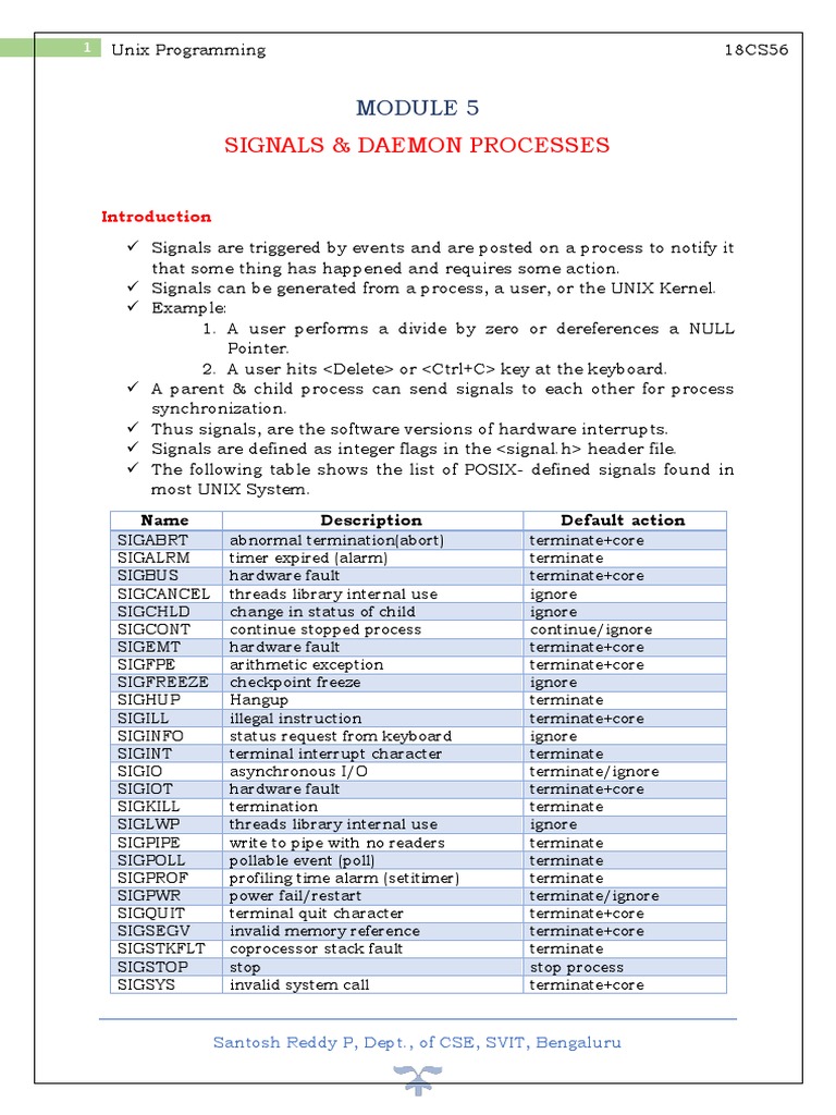 Unix Module 5 | PDF | Computer Architecture | Concurrent Computing