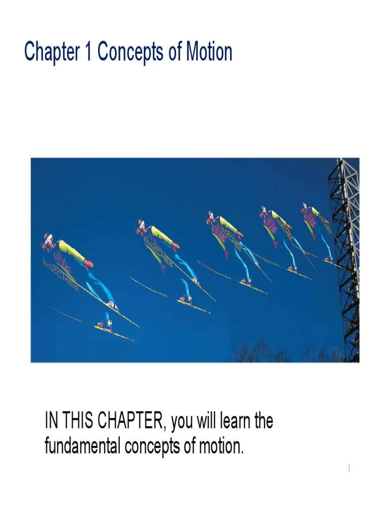 Concepts of Motion in Physics | PDF | Significant Figures | Velocity