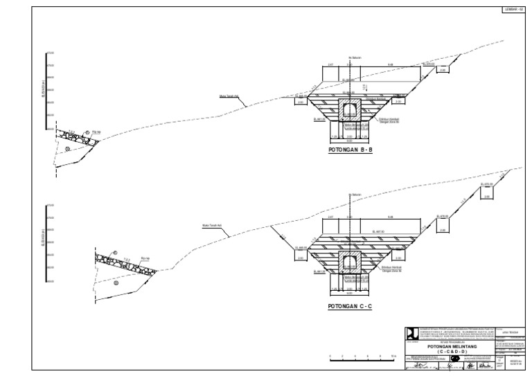 01 Bangunan Intake Pengambilan Bendungan Jlantah-Model - PDF 4 | PDF