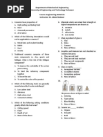 Material Science Exam Questions & Answers | PDF | Materials Science ...