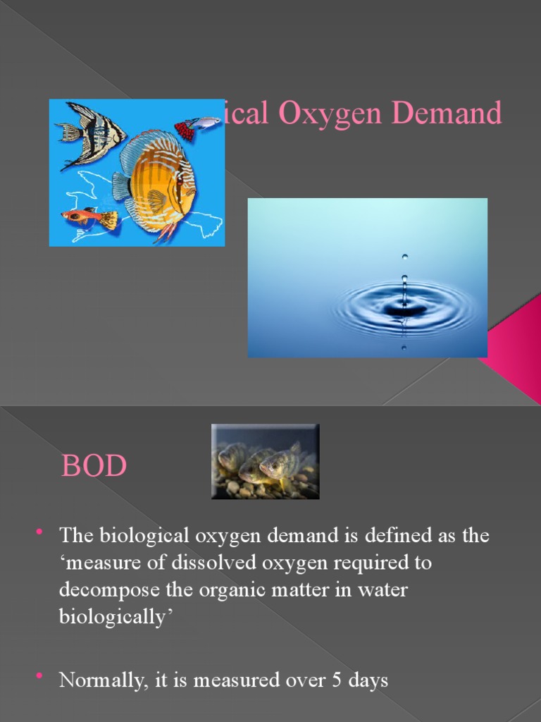 Biological Oxygen Demand | PDF | Chemical Substances | Oxygen