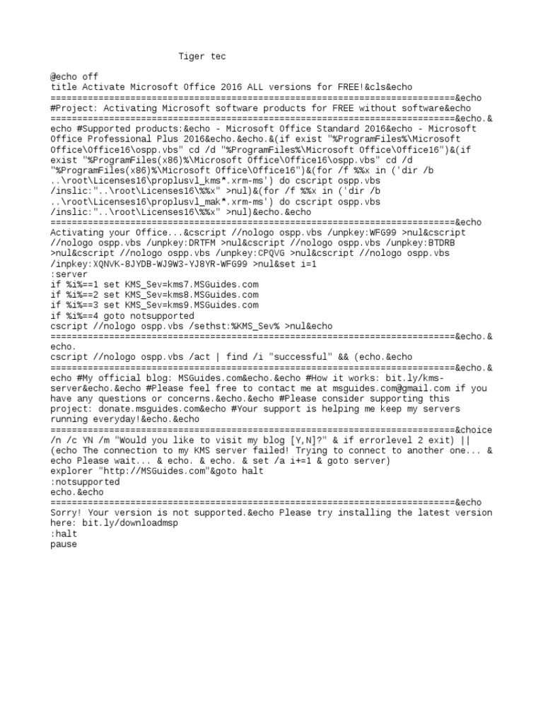 Microsoft Office Activator | PDF | Microsoft Office | Computer Architecture