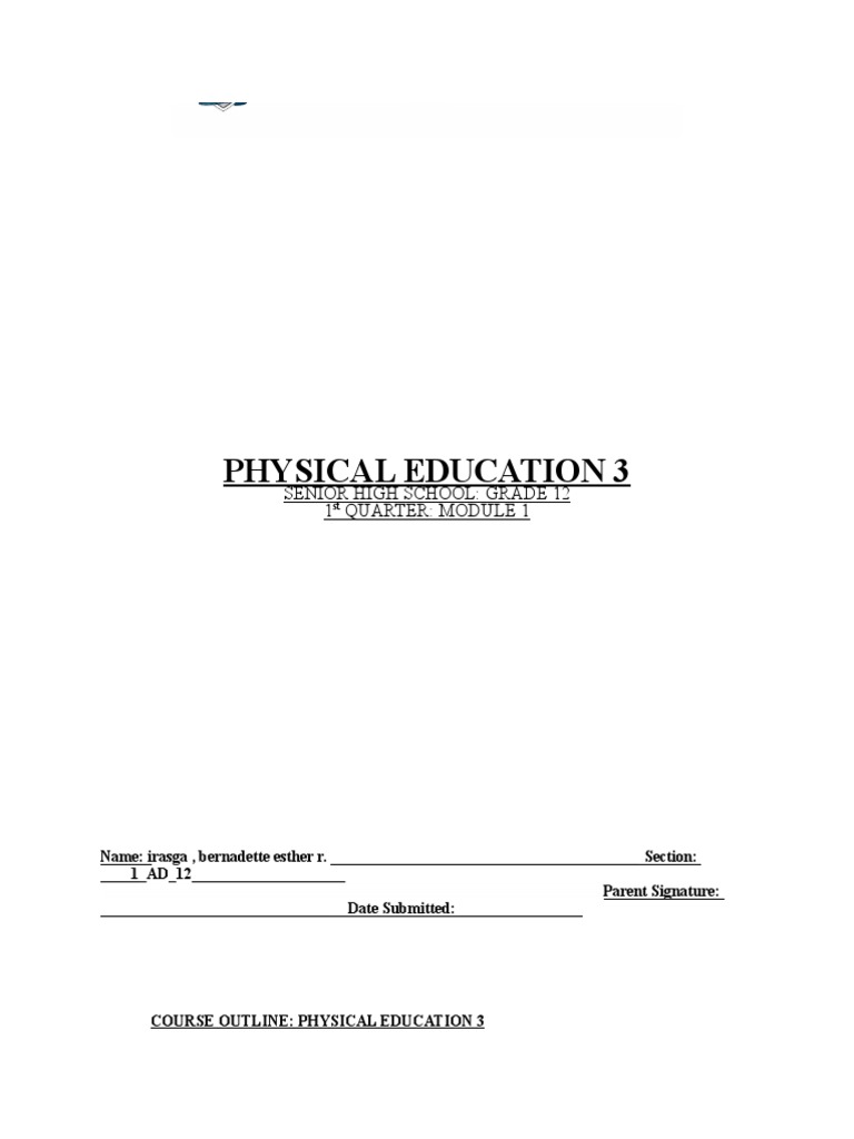 PE 3 Module 1-4 | PDF | Ballroom Dance | Cheerleading