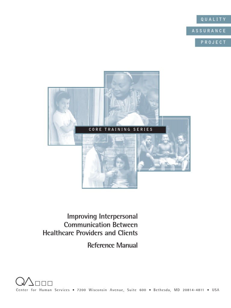 Improving Interpersonal Communication Between Healthcare Providers and ...