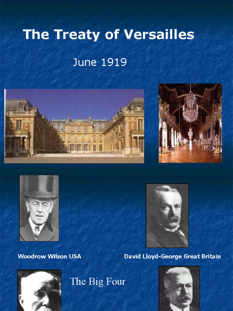 Treaty of Versailles | PDF | Treaty Of Versailles | Europe Travel