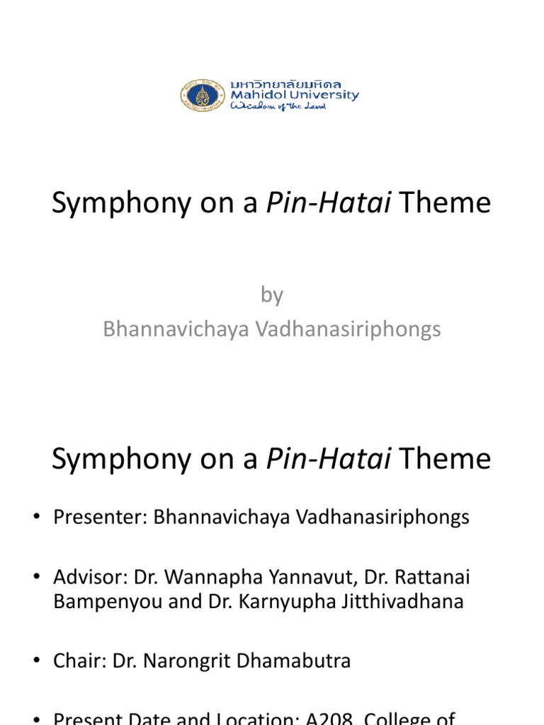 Thesis Final Defense (Presentation) | PDF | Social Science | Art