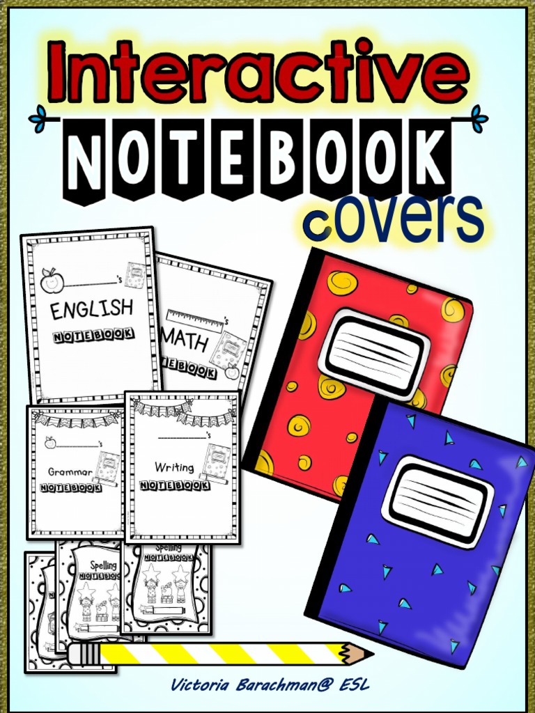 Interactive Notebooks Covers | PDF | Notebook | Freedom Of Expression Law