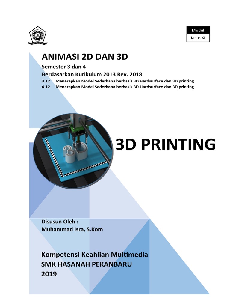 Modul Siswa 3d Printing Isra | PDF | Karier & Perkembangan