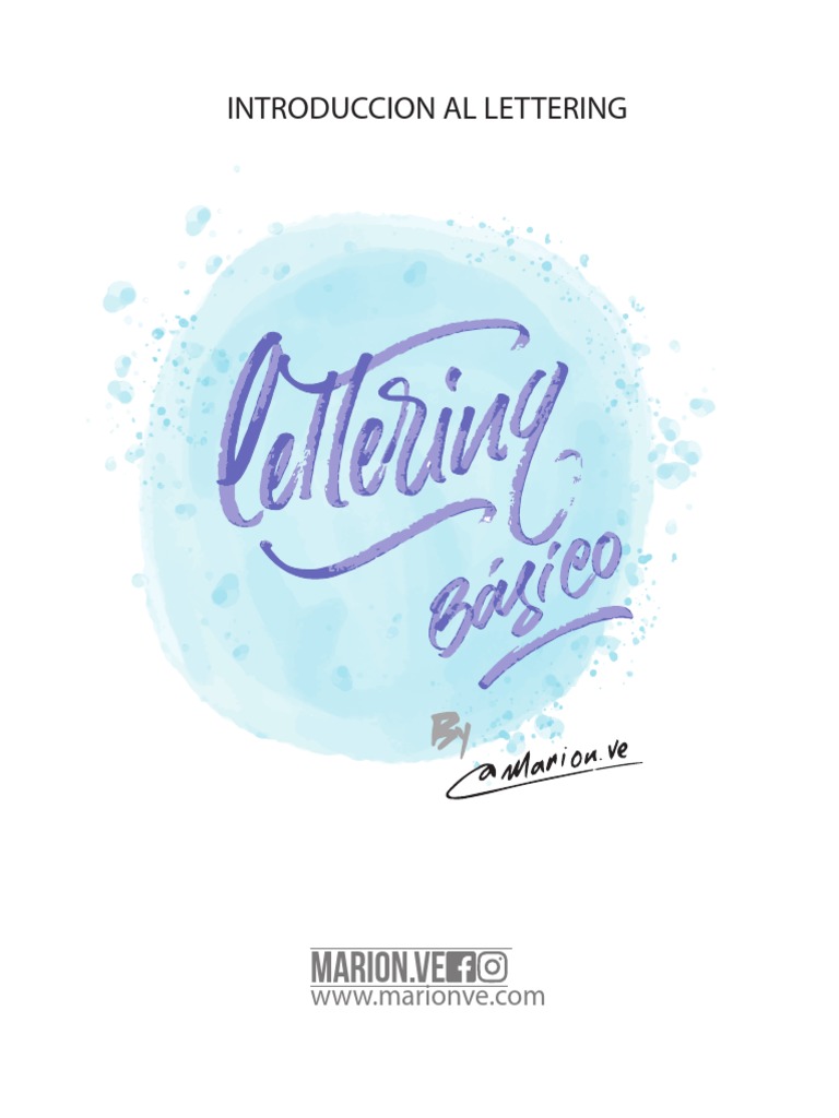 Guía Básica de Lettering | PDF | Papel | Artes (general)