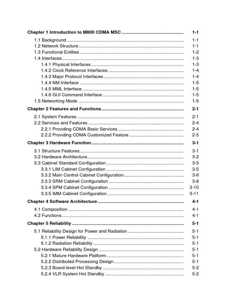 Technical Manual-System Description | PDF | Computer Network ...