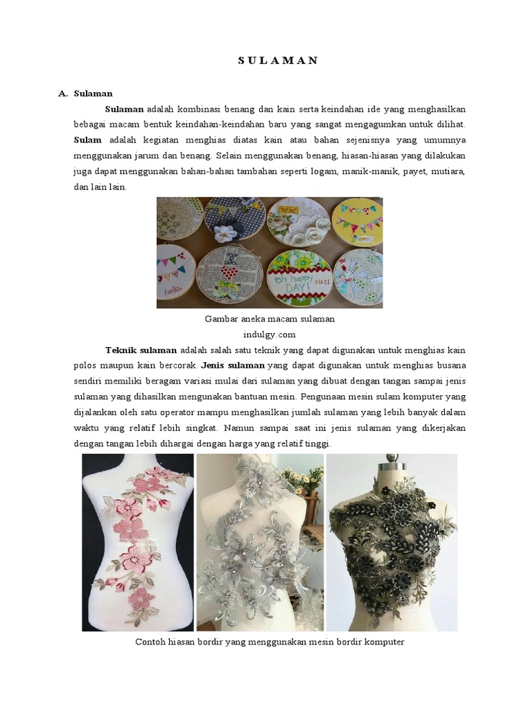 Sulaman | PDF