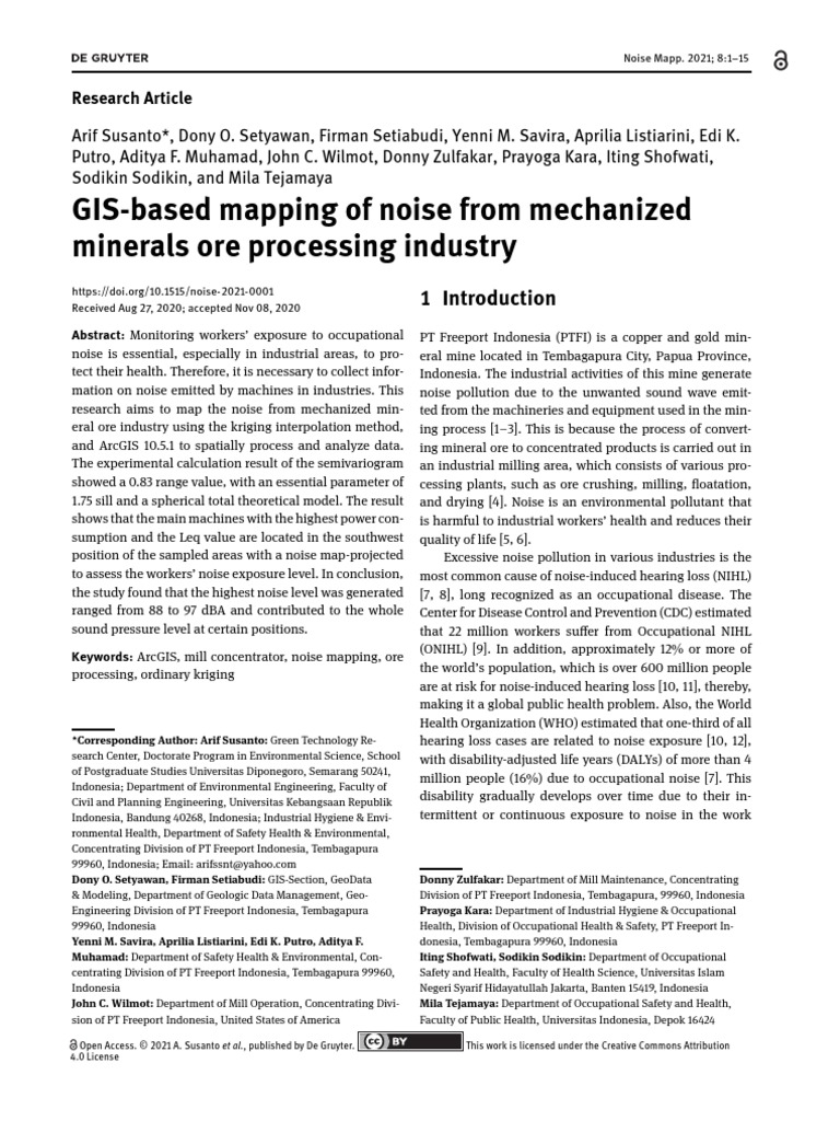 Noise Mapping | PDF | Decibel | Noise