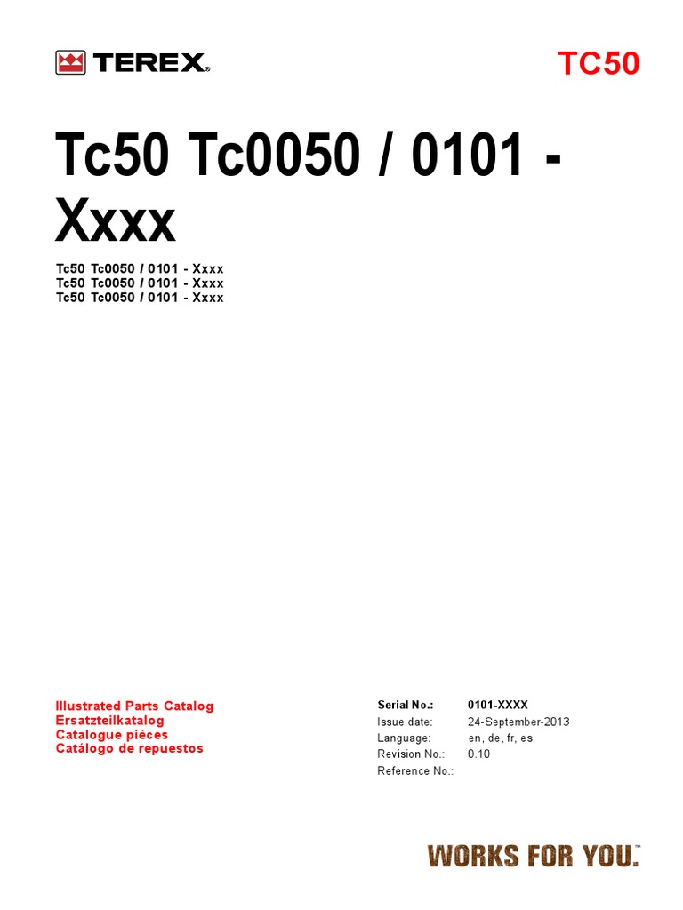 Tc50 Tc0050 / 0101 - XXXX: Tc50 Tc0050 / 0101 - XXXX Tc50 Tc0050 / 0101 ...