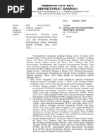 TAHAPAN PENYUSUNAN RENSTRA Berdasarkan Inmendagri No 2 Tahun 2025 | PDF