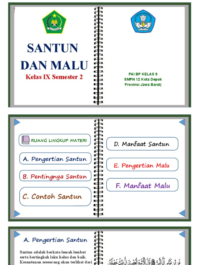Kls Tata Krama, Sopan Santun, Dan Rasa Malu | PDF