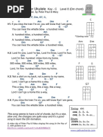 LAVA - Beginner Uke Chord Chart | PDF | Song Structure | Songs