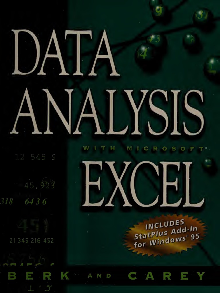 Data Analysis With Microsoft Excel | PDF | Regression Analysis ...