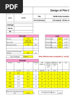 Format - Pipe Rack Load Calculation | PDF