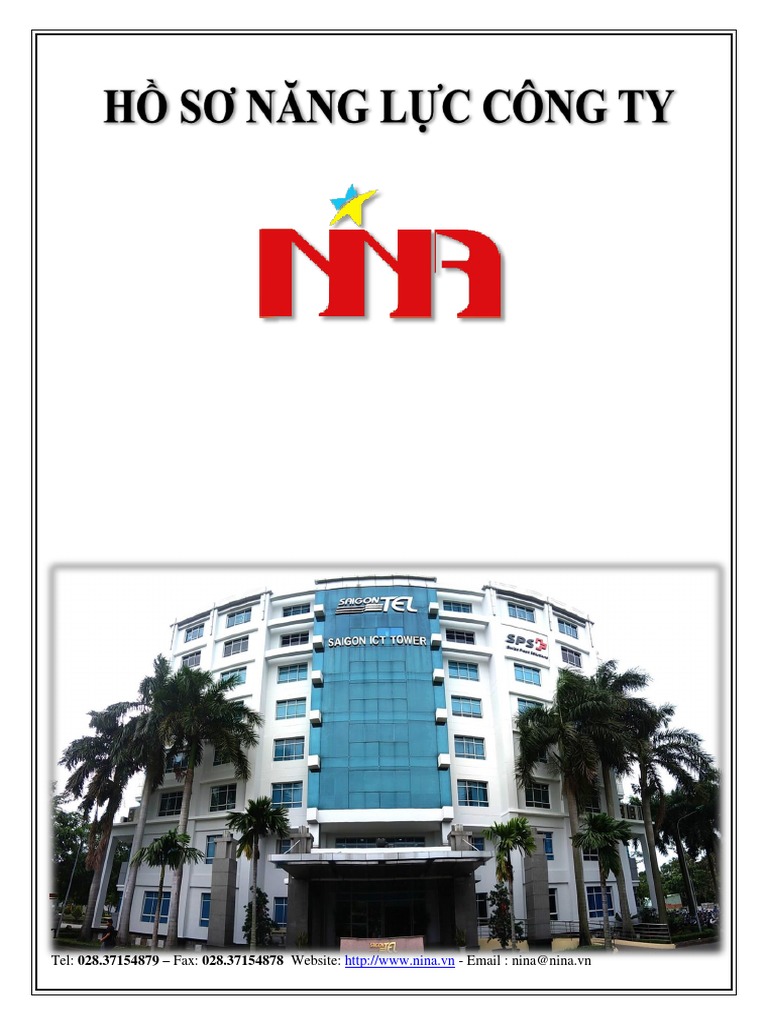H Sơ Năng L C Công Ty Nina | PDF