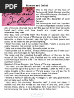 Unit 2-Romeo and Juliet-Modern English Text-Act II, Scene 2 | PDF ...