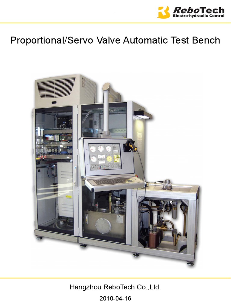 Proportional/Servo Valve Automatic Test Bench: Hangzhou Rebotech Co ...