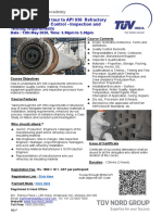 API 936 Refractory Standards Overview | PDF