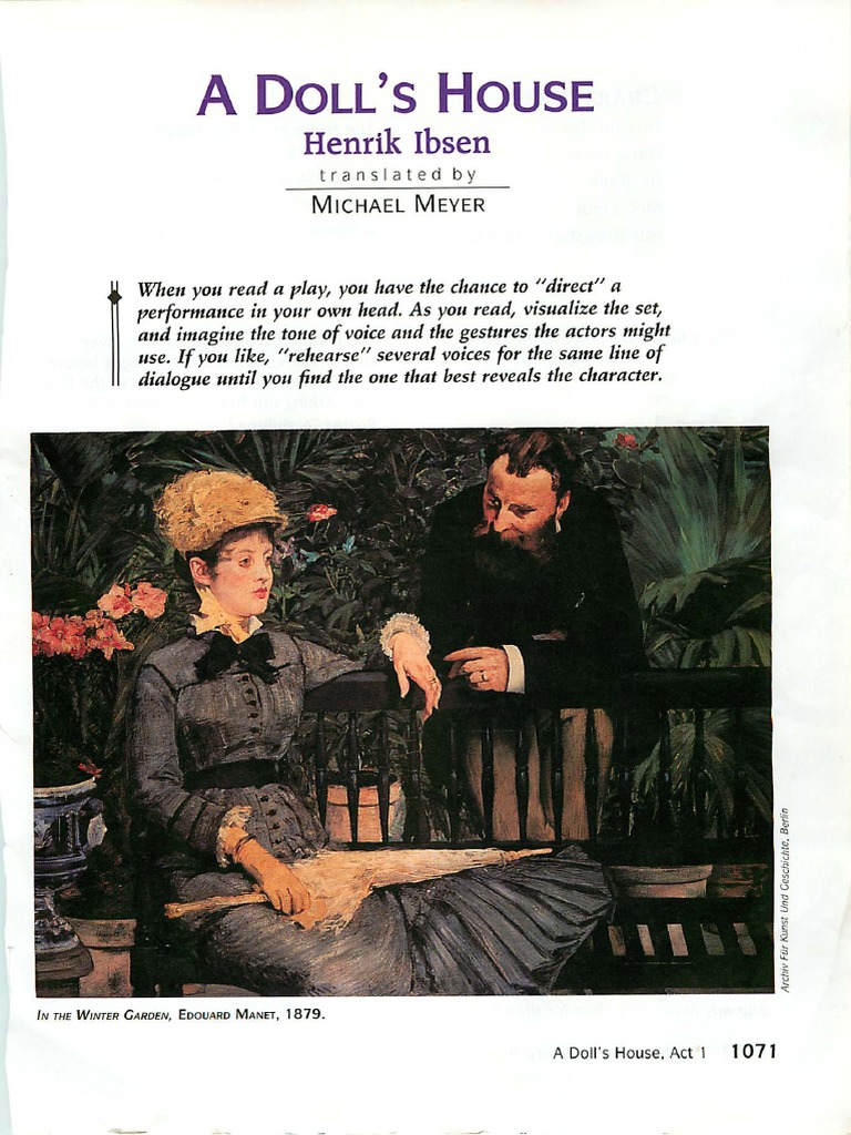 A Doll's House | PDF