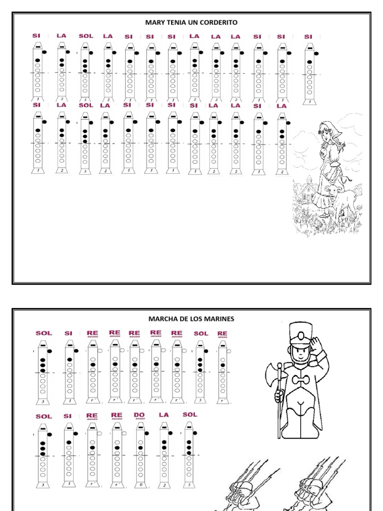 Cuento: Mary y su corderito | PDF