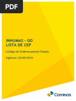 Tabela Ceps Município de São Cristóvão | PDF | Brasil