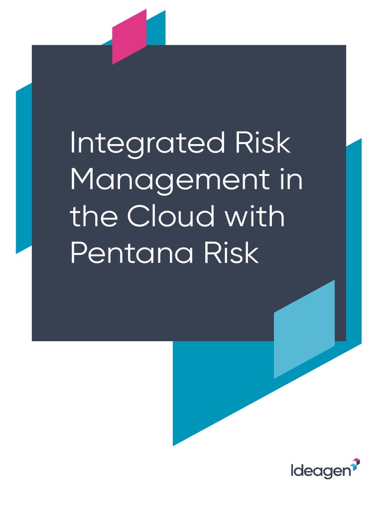 Integrated Risk Management in The Cloud With Pentana Risk | PDF | Risk ...