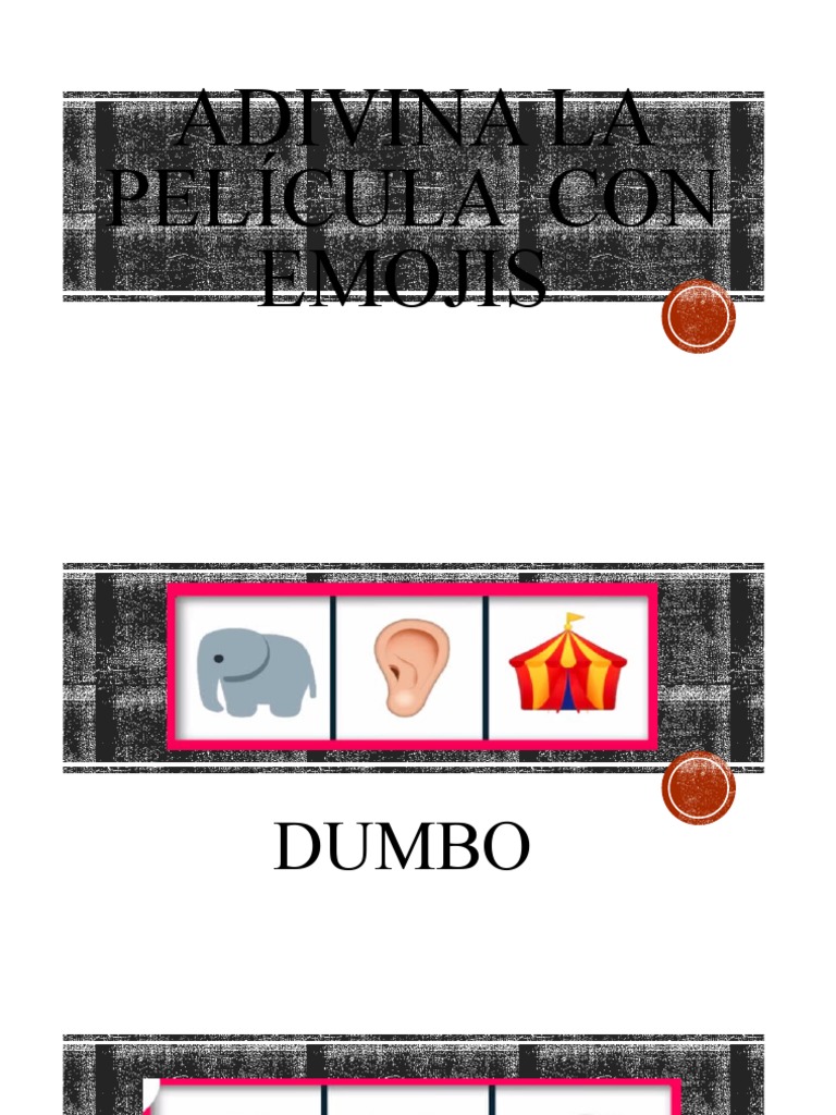 Adivina La Película Con Emojis | PDF