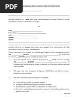 Tri Party Agreement Format | PDF | Civil Law (Legal System) | Business