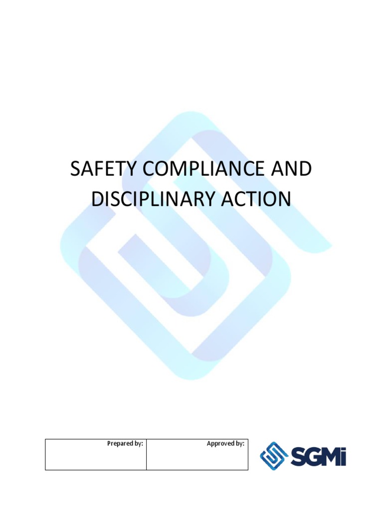 Safety Compliance and Disciplinary Action | PDF | Safety | Business