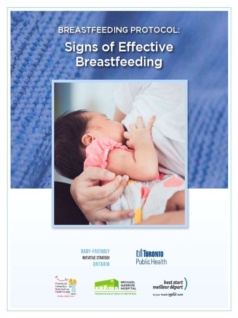 BFI Signs of Effective BF Web Final | PDF | Breastfeeding | Breast Milk