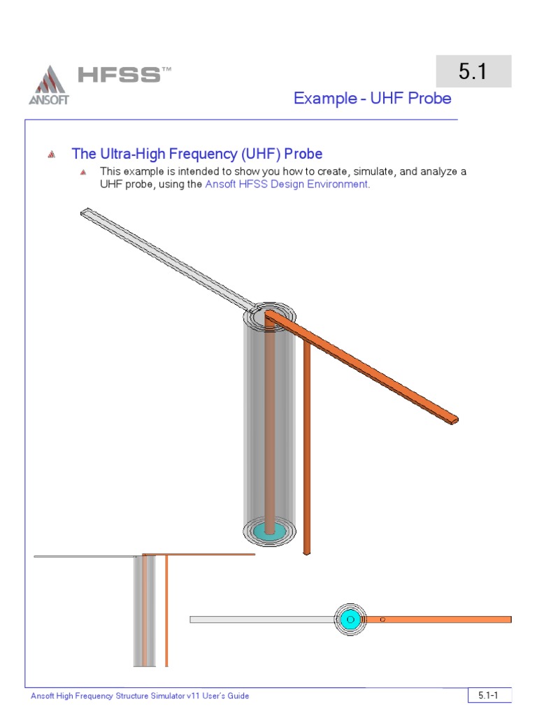 The Ultra-High Frequency (UHF) Probe | PDF | Button (Computing) | Menu ...