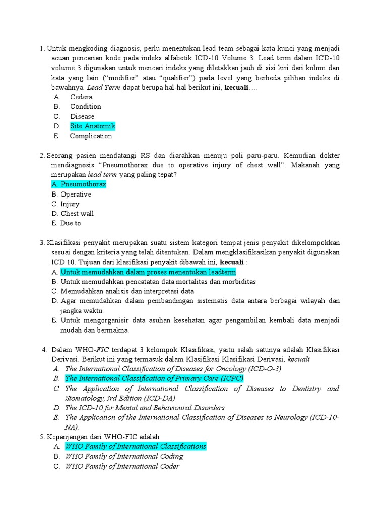 Soal Uts Pengantar KKPMT | PDF