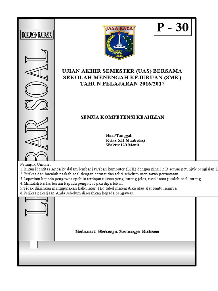 Soal Bindo Kelas 12 P 30 Bedah Kisi Kisi | PDF