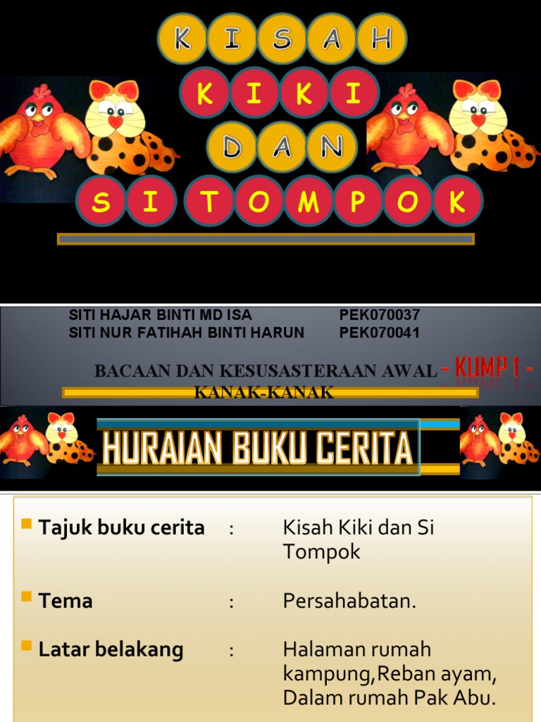 Kisah Kiki Dan Si Tompok | PDF | Griya & Taman | Fiksi Umum