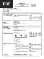Cot Tle 6 | PDF | Curriculum | Learning