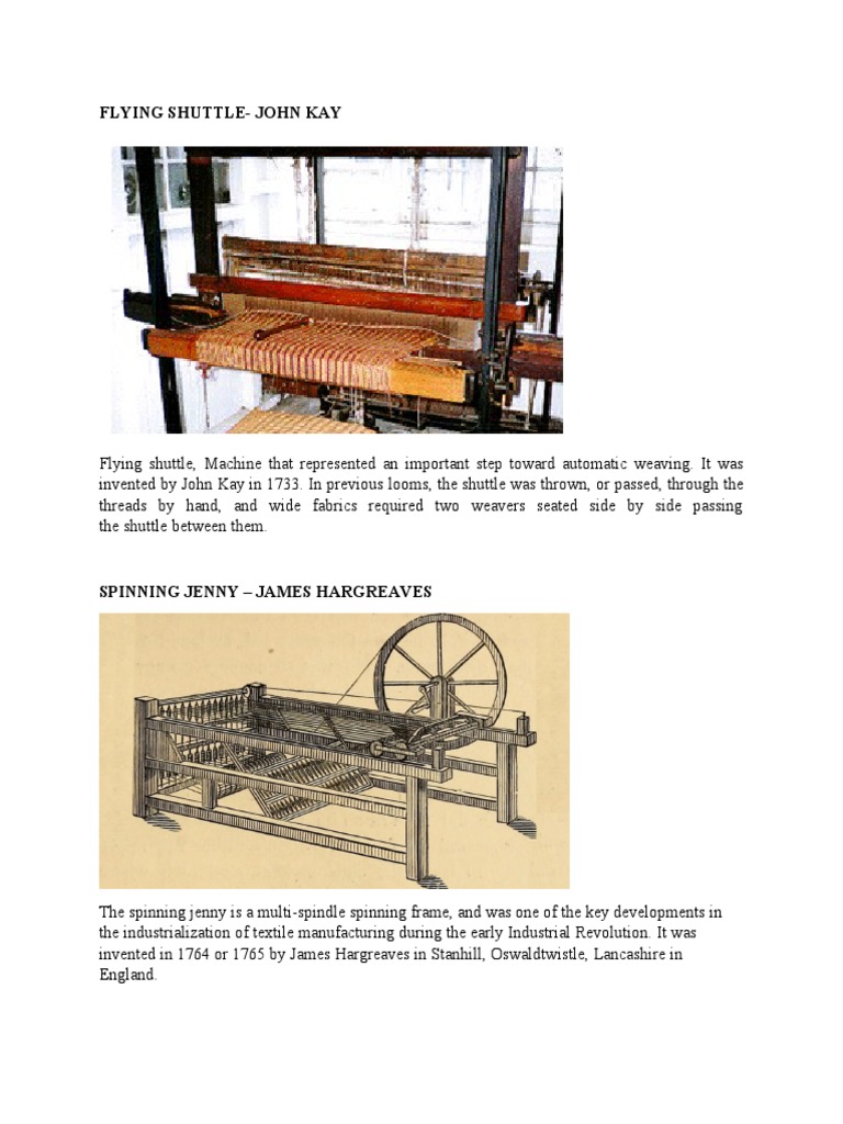 Industrial Revolution Flying Shuttle