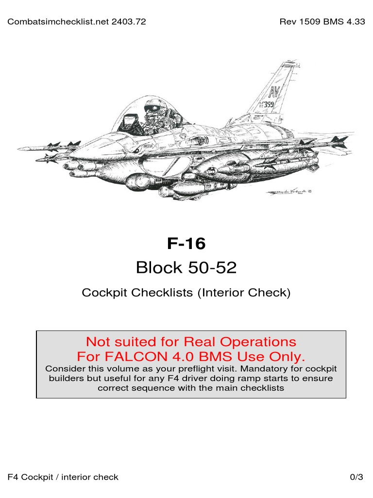 Cockpit Interior Checklists | PDF | Aerospace Engineering ...