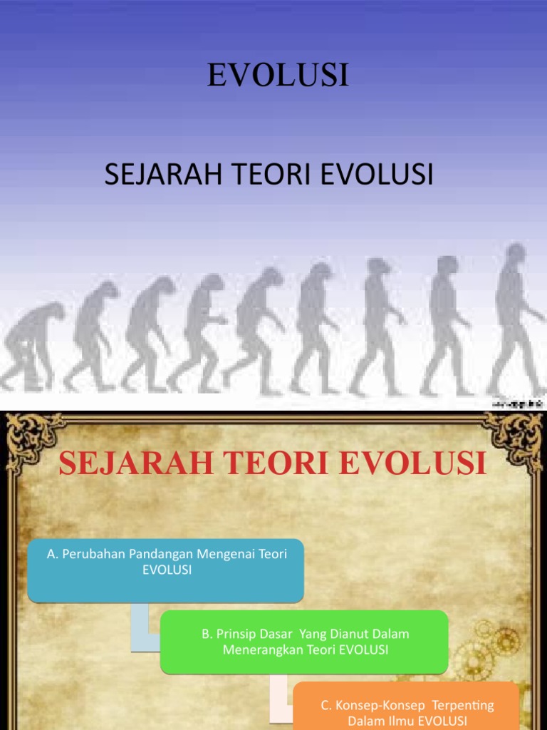 Sejarah Teori Evolusi | PDF
