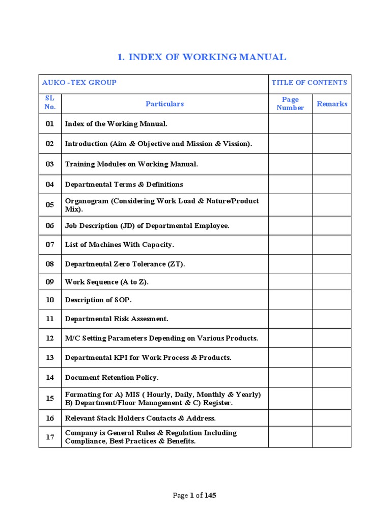 Working Manual of Procurement As Per Guide Line | PDF | Supply Chain ...