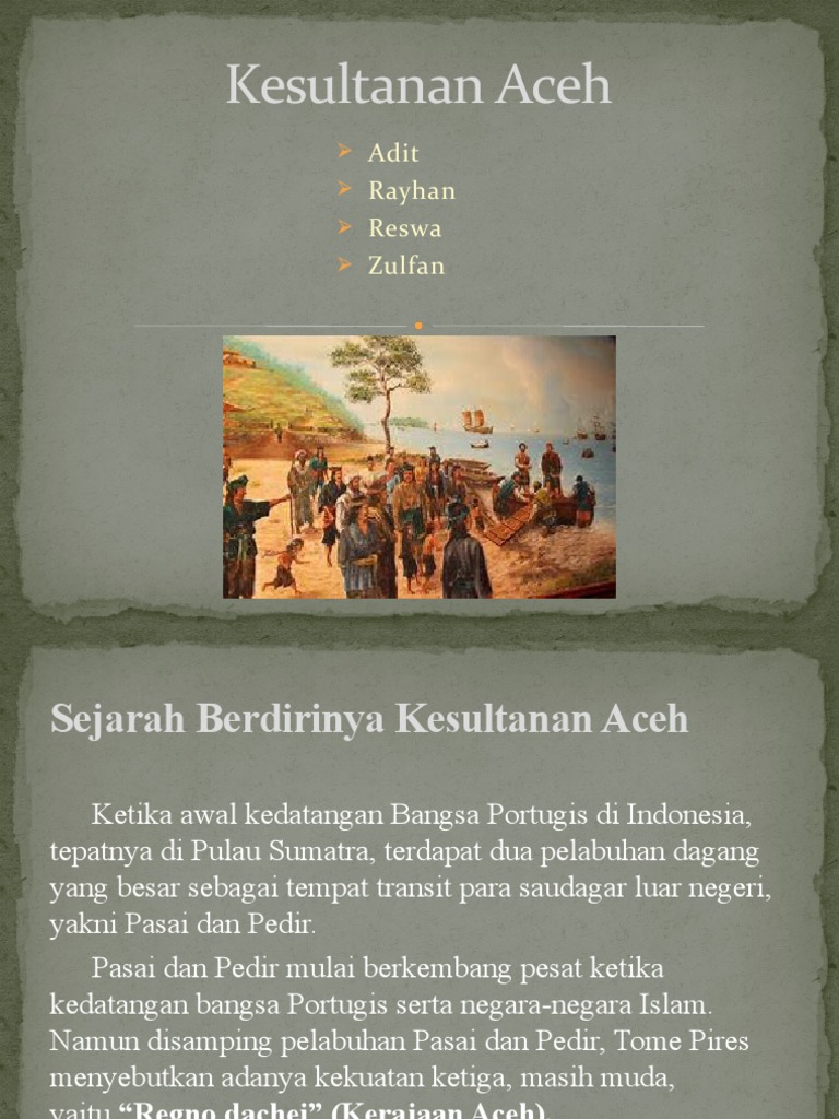 Kesultanan Aceh | PDF
