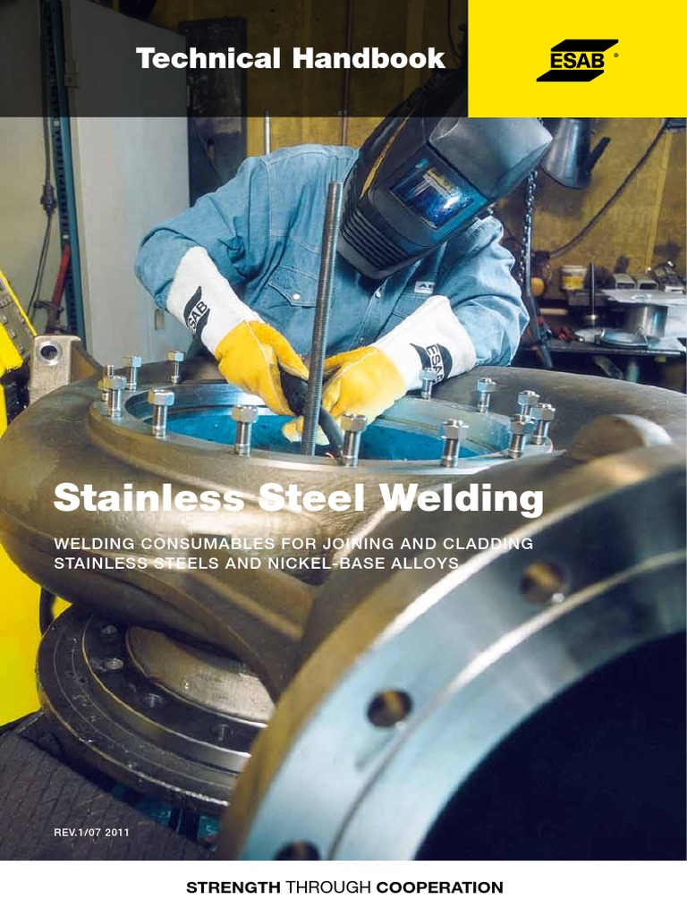 ESAB - Stainless Handbook | PDF | Welding | Construction