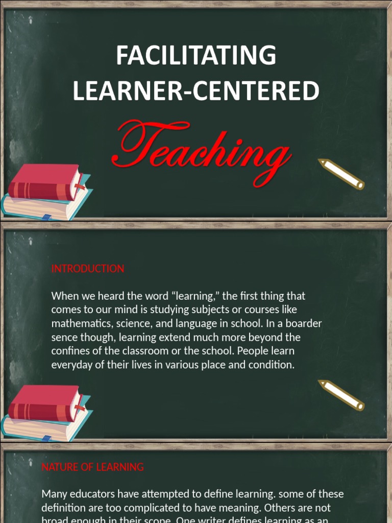 Facilitating Learning | PDF | Behaviorism | Reinforcement